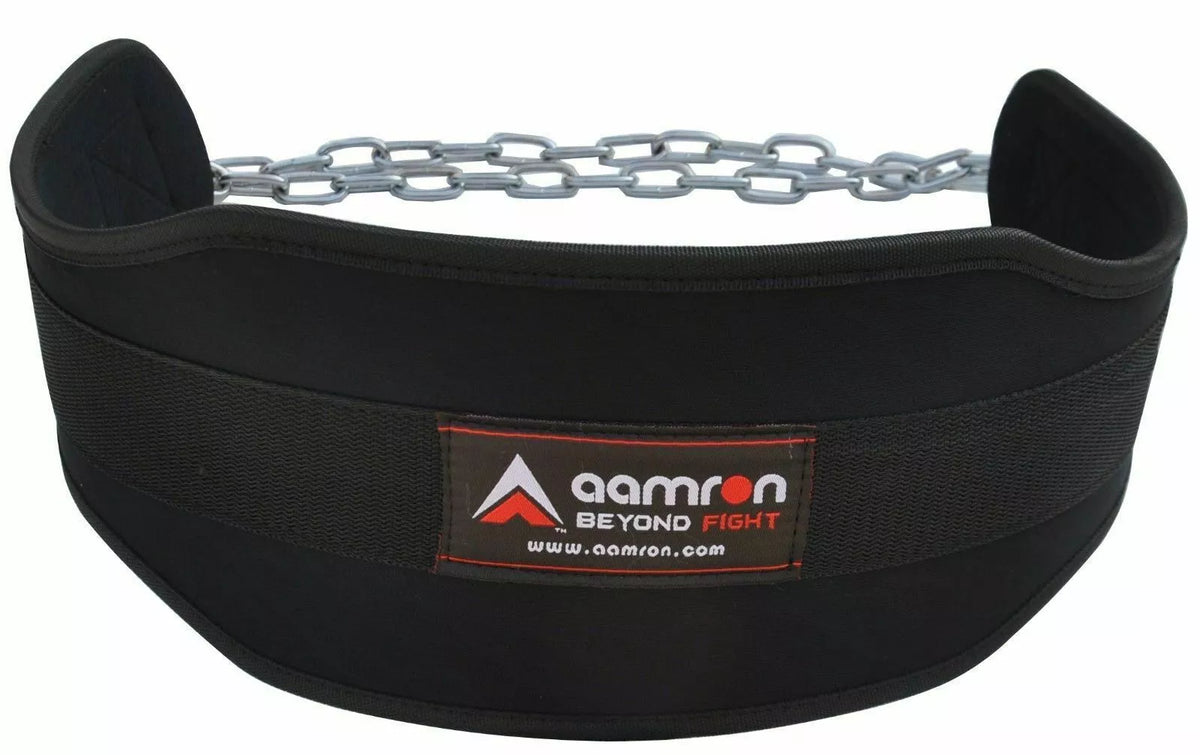 Aamron ® Dipping Belt Body Building Weight Lifting Dip Chain Exercise